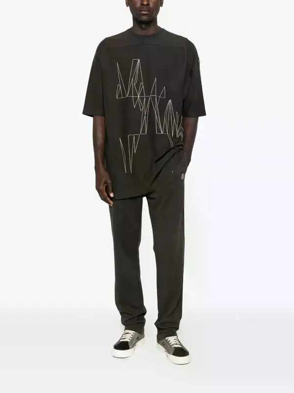 MONCLER + RICK OWENS Embroidered Track Pants