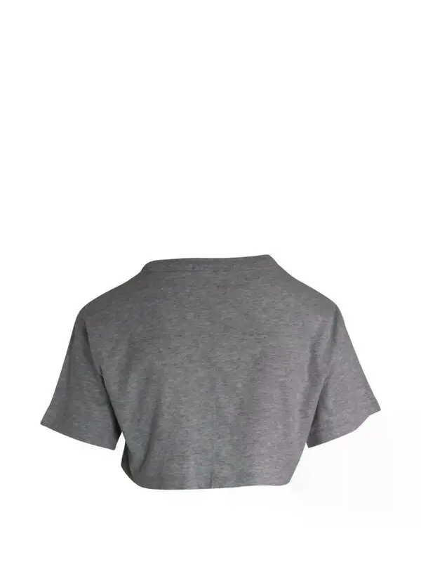 ALEXANDER WANG Cropped Cotton T-shirt