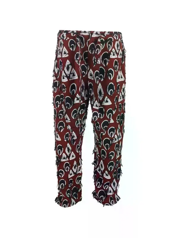 Chloé Printed Drawstring Trousers