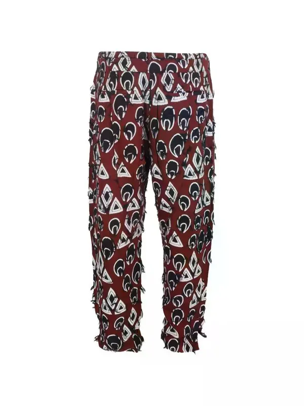 Chloé Printed Drawstring Trousers
