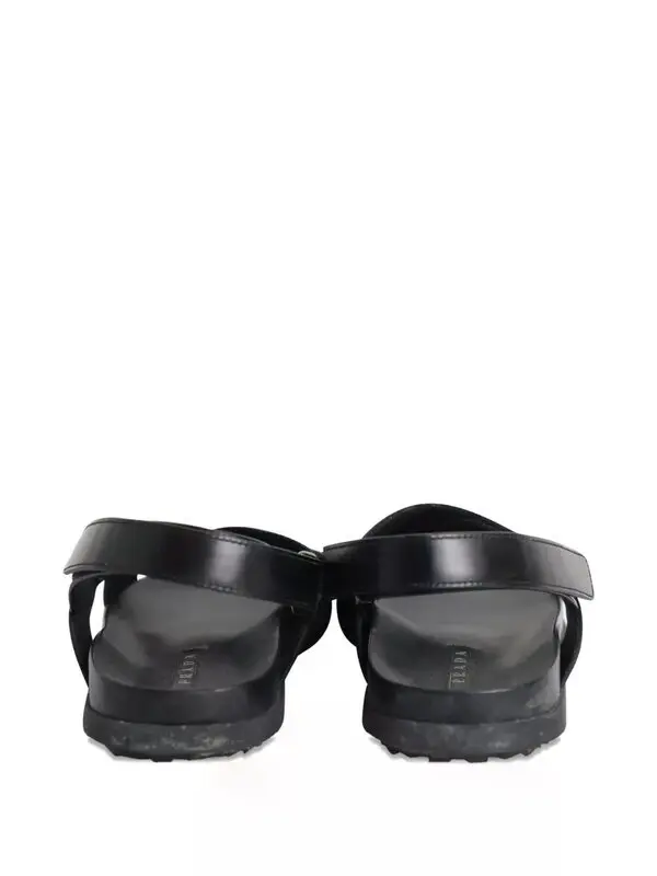 Prada Criss-cross Strap Sandals