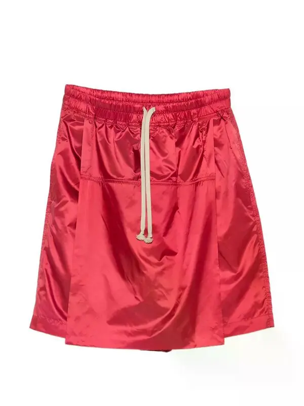 MONCLER + RICK OWENS Drawstring Kilt Shorts