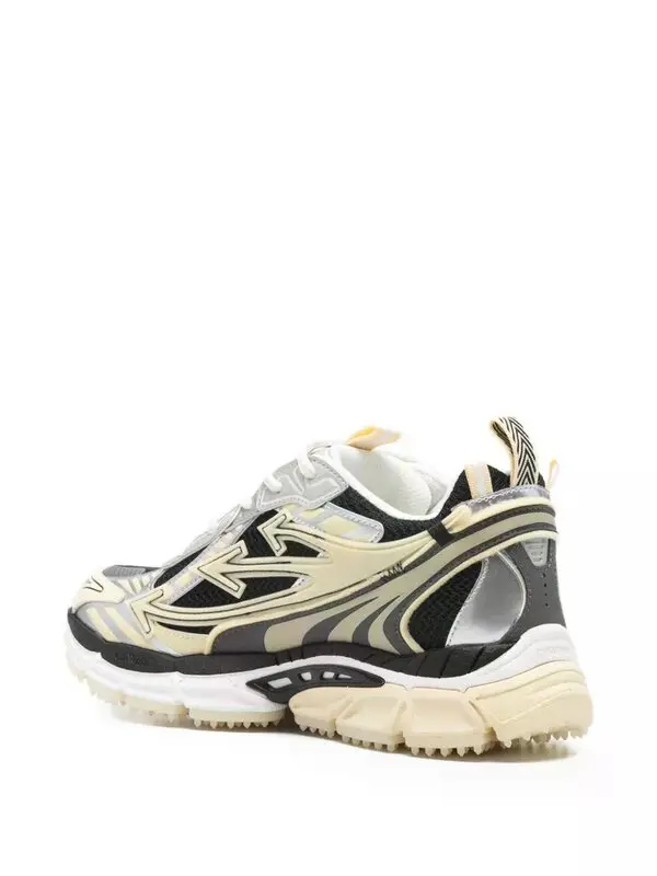 Off-White Lace-up Rubber Trainers - Neutrals