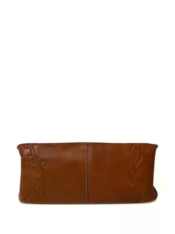 Valentino Garavani Flower Embossed Top Handle Bag