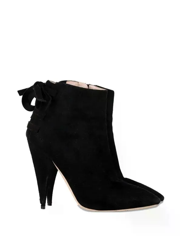 Miu Miu Suede Ankle Boots