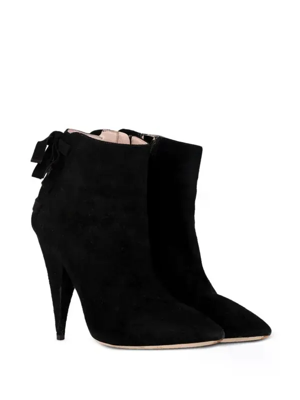 Miu Miu Suede Ankle Boots