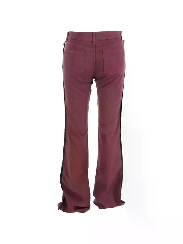 Alexander McQueen Pocket Detail Flared Trousers