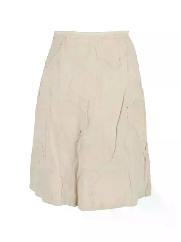 Piazza Sempione Patchwork A-line Midi Skirt