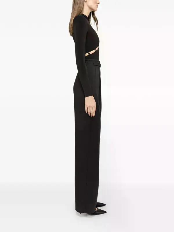 NISSA High-neck Bodysuit With Ring Detail
