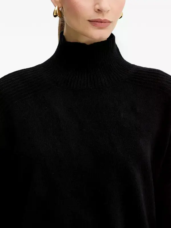 Liu Jo Turtleneck Sweater With Back Cutout