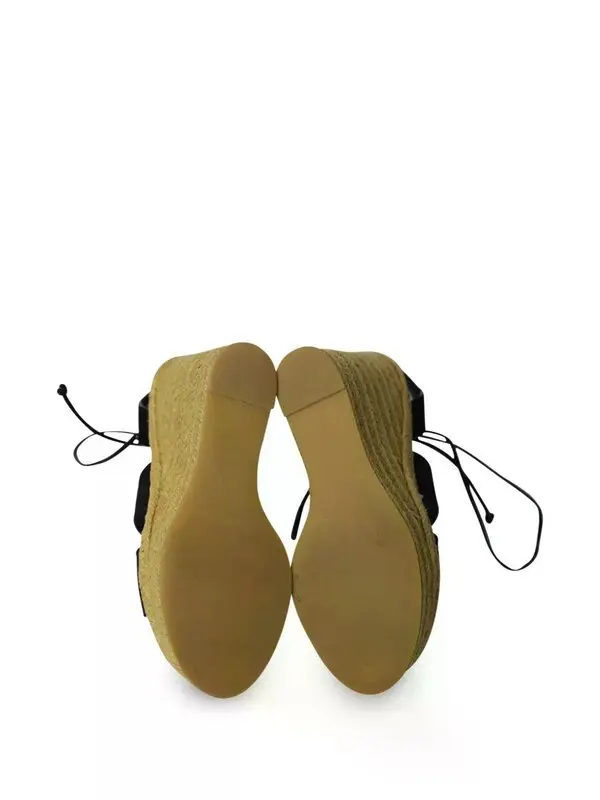 Saint Laurent Platform Wedge Espadrilles
