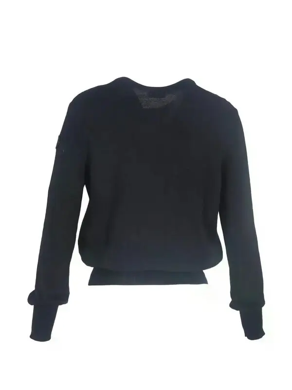 Moncler Zipped Cardigan With Ruffle Detail