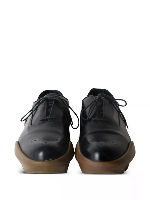 Prada Brogues Platform Shoes