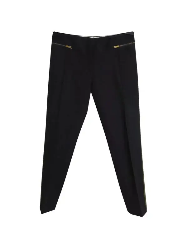 Celine Zip-pockets Stripe-detail Trousers
