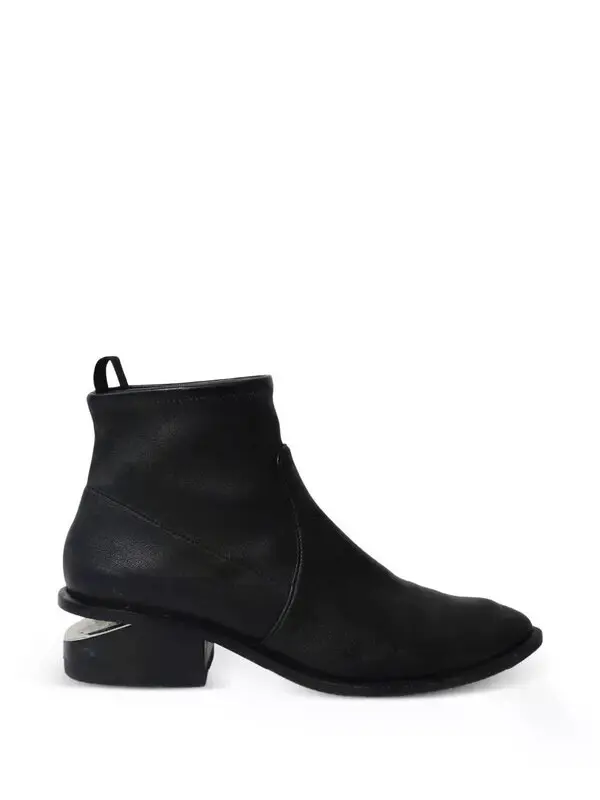 ALEXANDER WANG Kori Cutout-detail Leather Boots