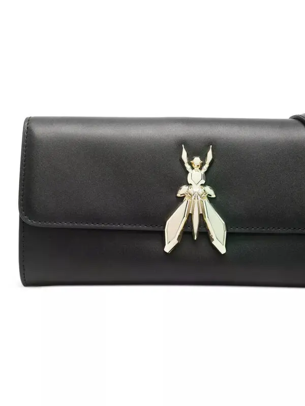 Patrizia Pepe Essential Fly Leather Clutch
