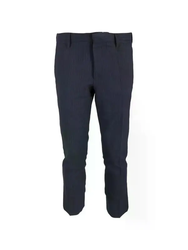 Burberry Striped Slim-fit Trousers