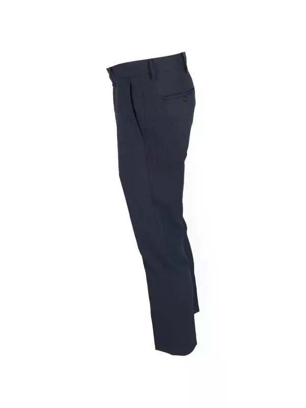 Burberry Striped Slim-fit Trousers