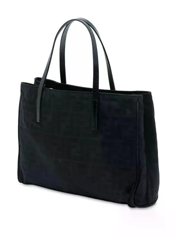 Fendi 2000-2010 Zucca Canvas Tote Bag