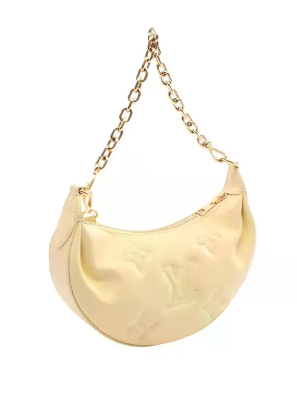 LOUIS VUITTON 2021-2026 Leather Bubblegram Over The Moon Satchel - Yellow