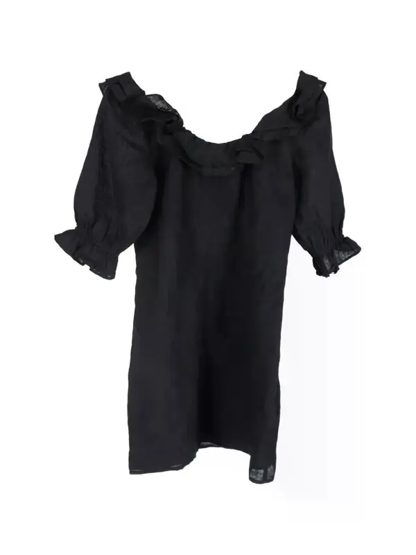 REFORMATION Ruffled Mini Dress