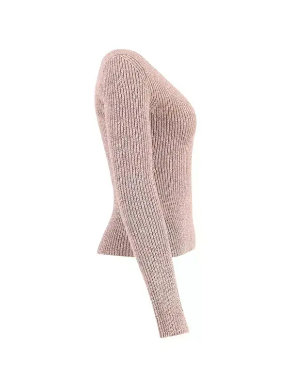 Balenciaga V-neck Top With Thumb-holes