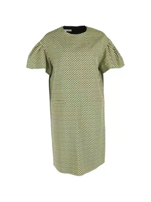 Dries Van Noten Geometric-pattern Mini Dress