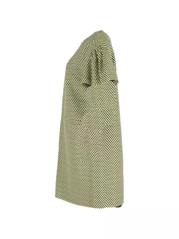 Dries Van Noten Geometric-pattern Mini Dress