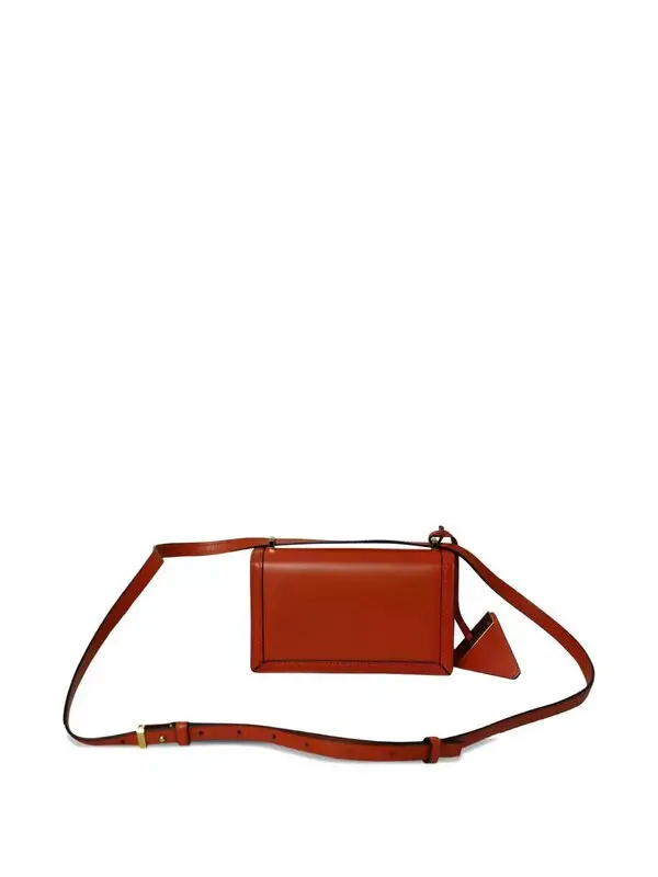 Loewe Small Leather Cross Body Bag - Orange