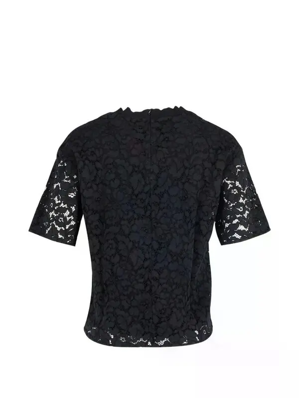 JOSEPH Lace Short-sleeve Top