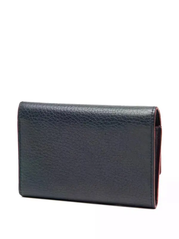 LOUIS VUITTON 2019 Taurillon Capucines Compact Wallet Small Wallets - Blue