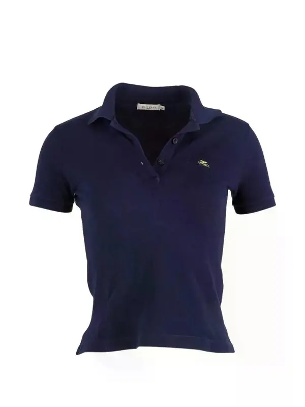 Etro Embroidered-logo Polo Shirt