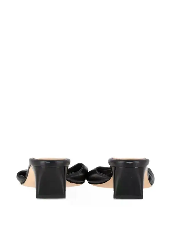 Dear Frances Twisted Leather Sandals