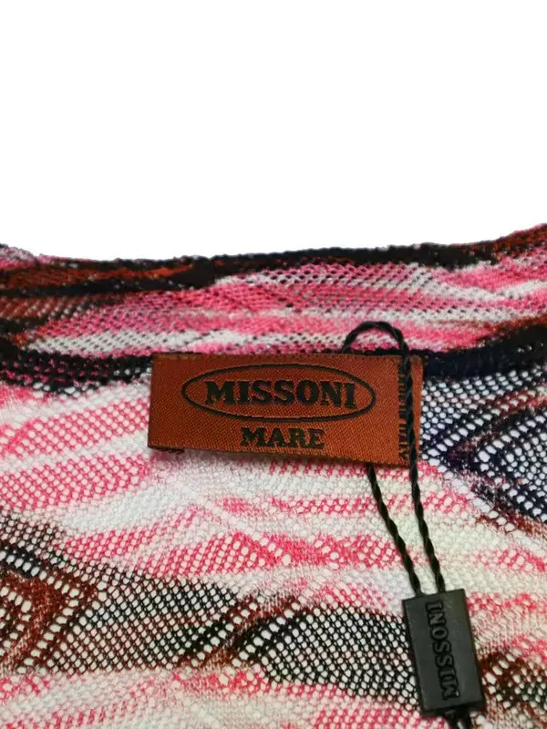 Missoni Plymouth Zig-zag Patterned Playsuit