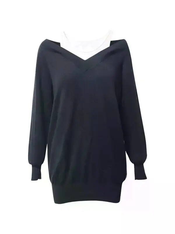ALEXANDER WANG V-neck Layered Dress