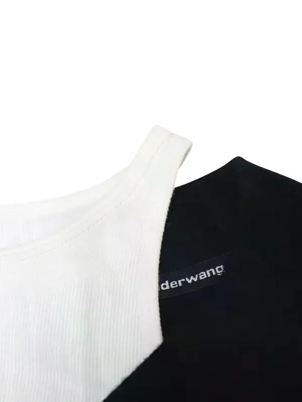 ALEXANDER WANG V-neck Layered Dress