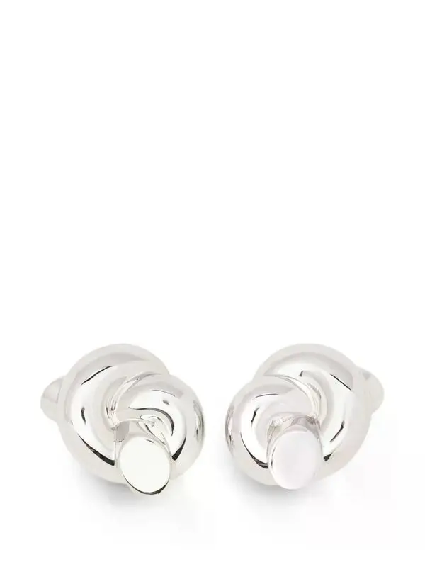 MISSOMA Lucy Williams Knot Oversized Stud Earrings - Silver