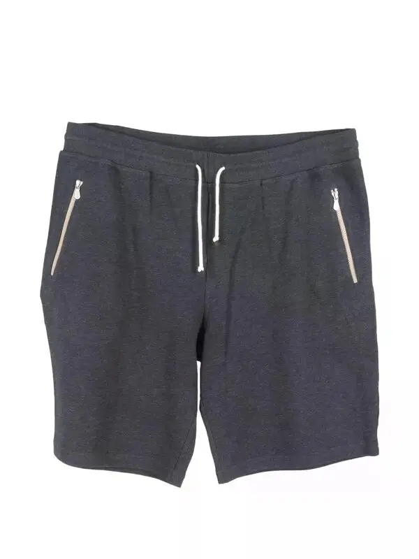Brunello Cucinelli Drawstring Mélange Shorts - Grey