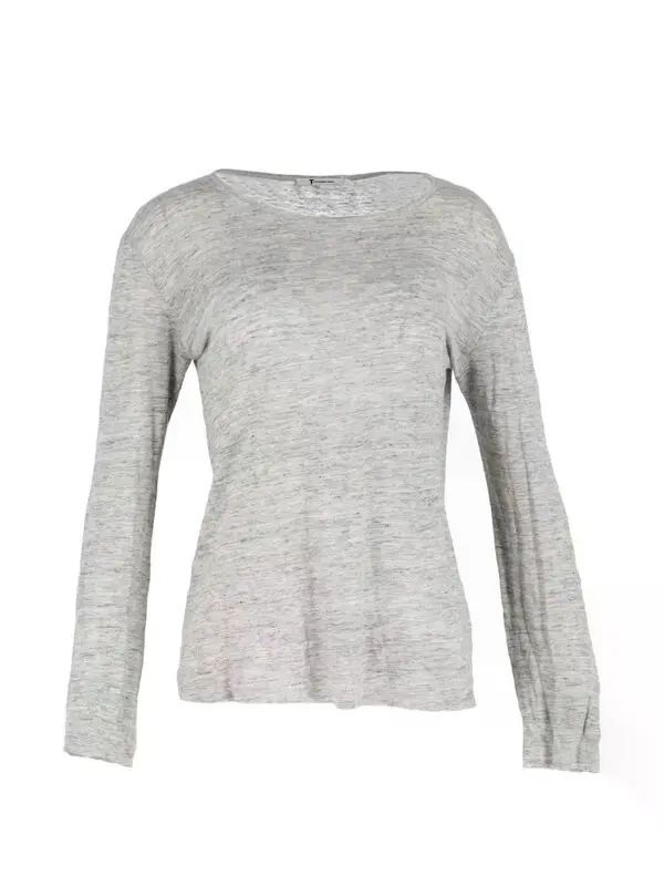 ALEXANDER WANG Round-neck Long-sleeve T-shirt