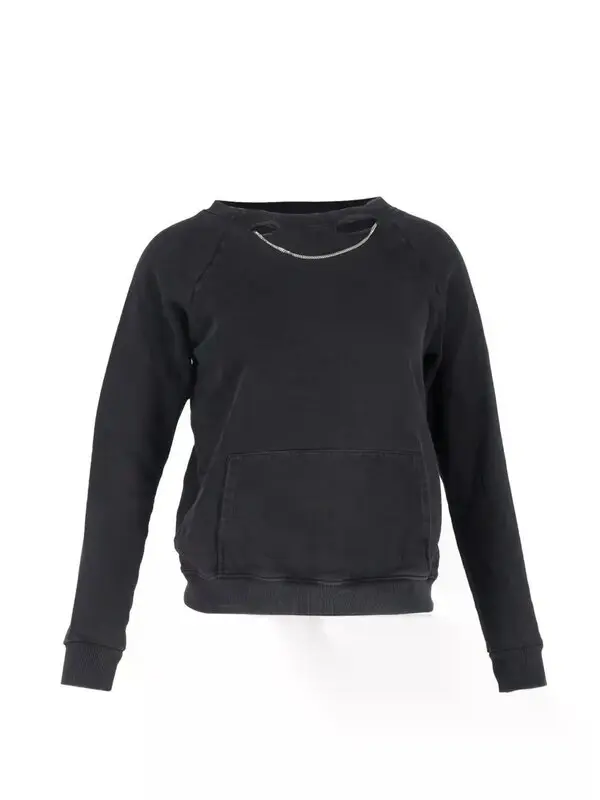 Saint Laurent Chain Detail Sweatshirt