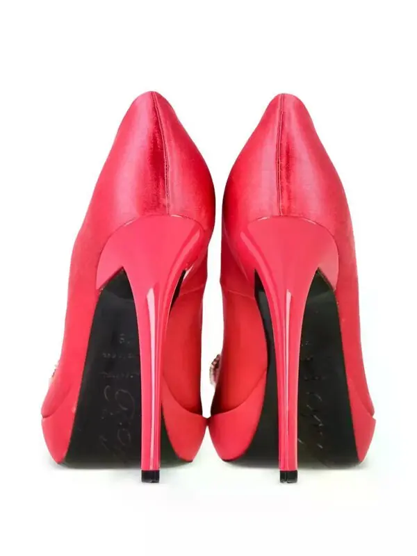 ROGER VIVIER Buckled Satin Pumps