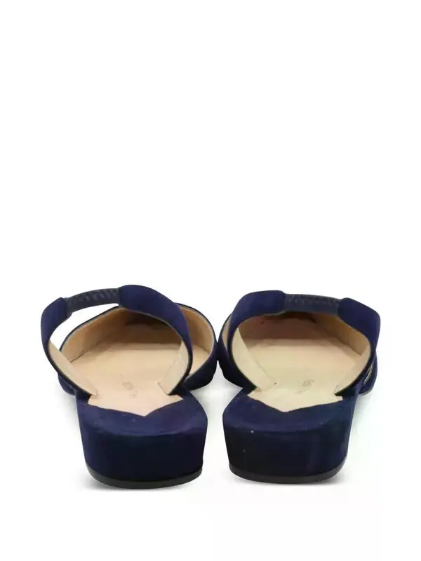 PAUL ANDREW Rhea Pointed-toe Slingback Pumps
