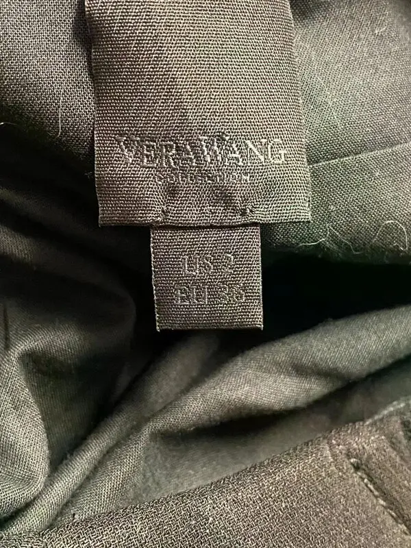 Vera Wang Pleated Maxi Skirt