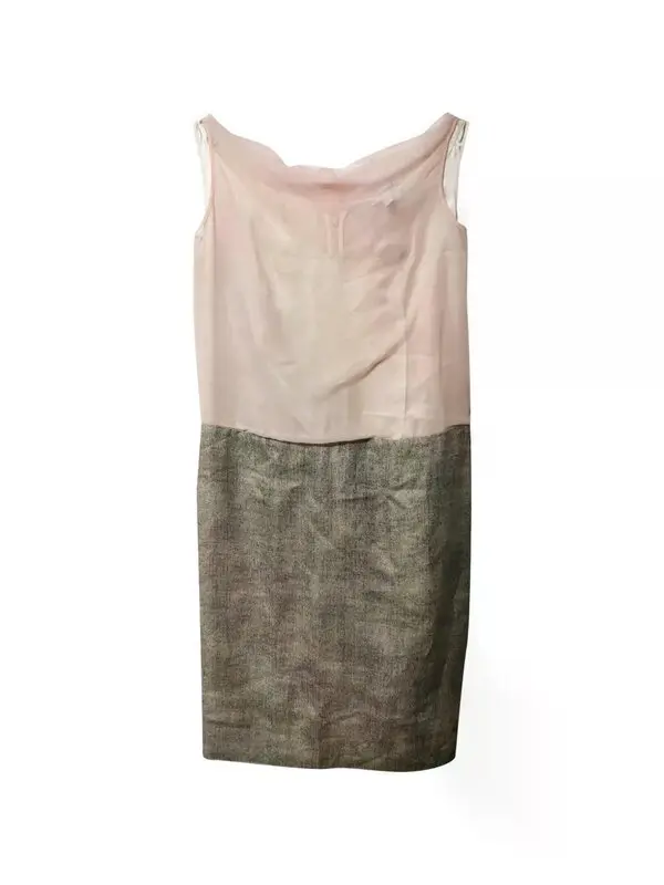 Roland Mouret Chiffon Cowl Dress - Pink
