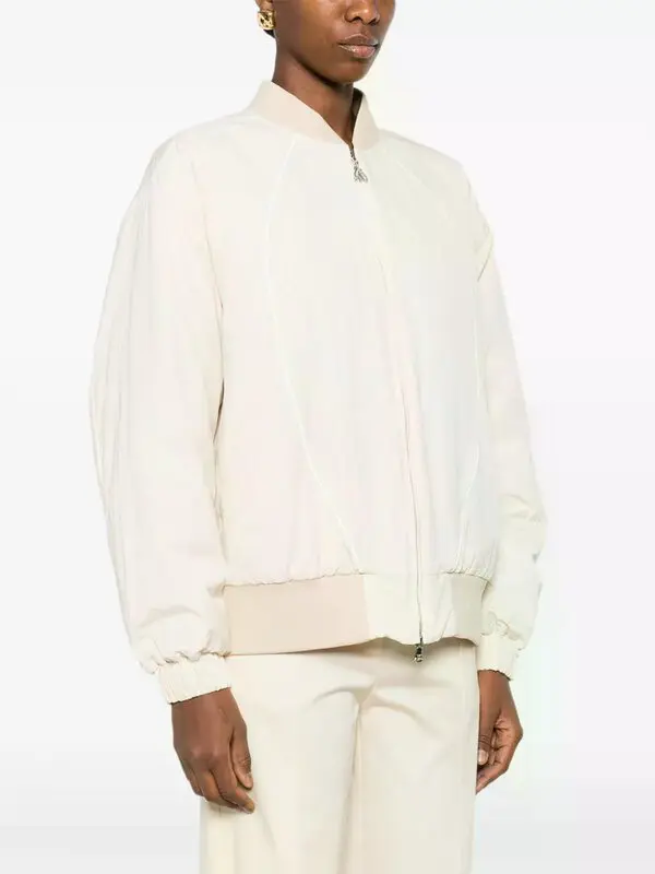 Patrizia Pepe Panelled Bomber Jacket