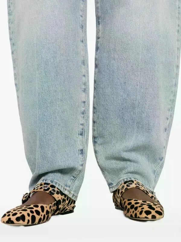 7 For All Mankind Wash Denim Jeans - Blue