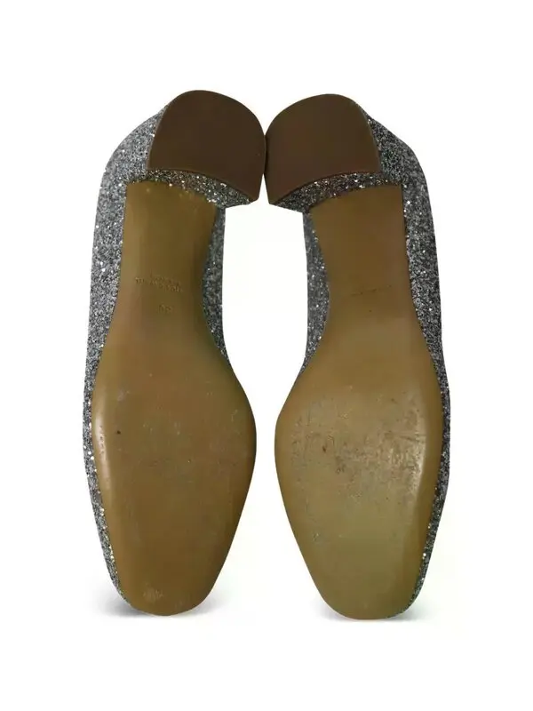 MANSUR GAVRIEL Strass Embellished Round-toe Pumps