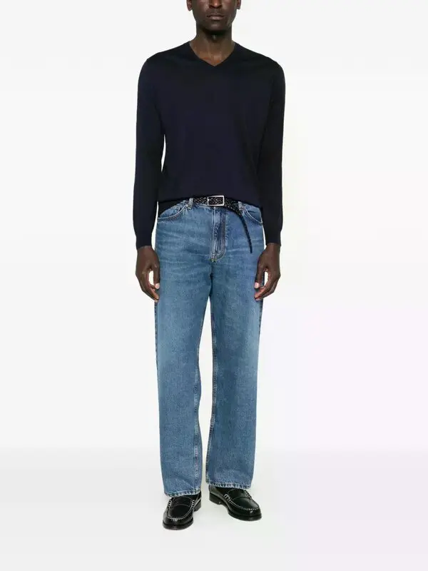 KANGRA V-neck Long-sleeve Sweater