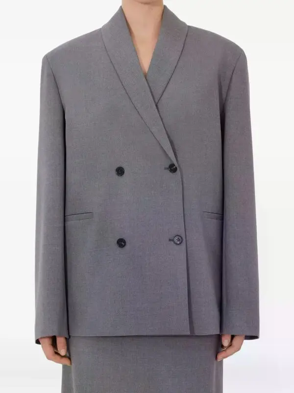 Loulou De Saison X Sancia Double-breasted Blazer