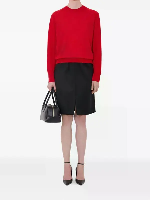 Loulou De Saison Ditto Drop Shoulder Ribbed Sweater
